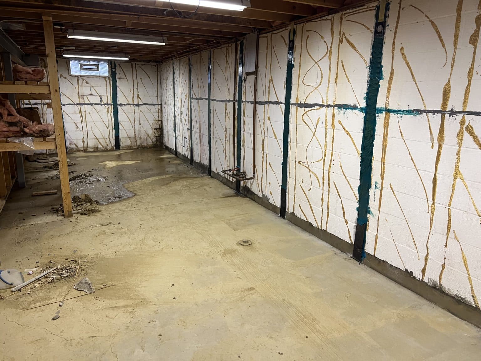 Residential Block Wall Shear - Fortress Stabilization Systems